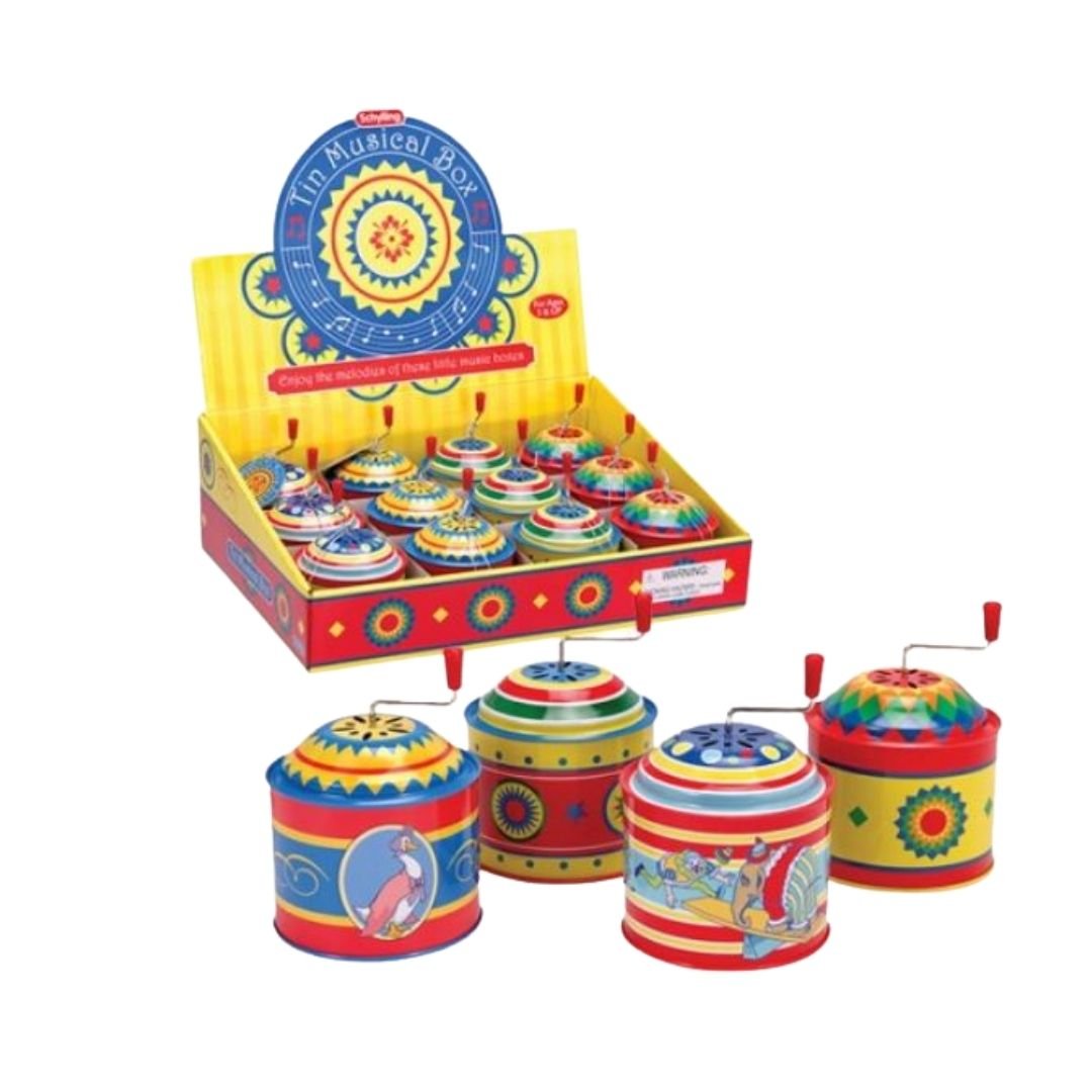Tin music box – Kidsnest